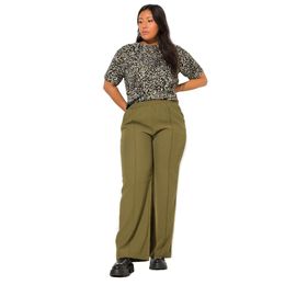 Studio Untold Schlupfhose in dunkles olive | Gr.: 54 - Normalgr&ouml;&szlig;e