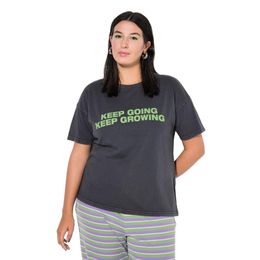 Studio Untold Shirt in anthrazit melange | Gr.: 54-56