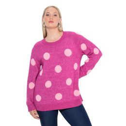 Ulla Popken Pullover in Sommerbeere | Gr.: 50-52