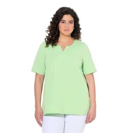 Ulla Popken Shirt in gr&uuml;n | Gr.: 62/64