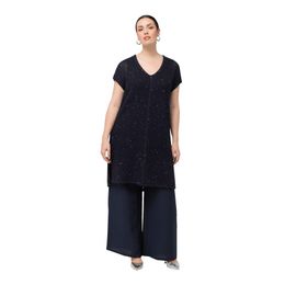 Ulla Popken Pullover in marine | Gr.: 46-48