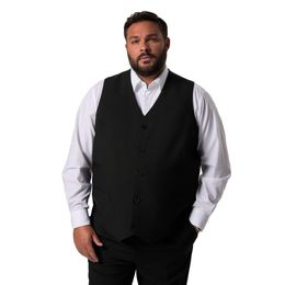 Men Plus Steppweste in schwarz | Gr.: 41
