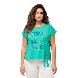 Ulla Popken Strick-Top in t&uuml;rkisgr&uuml;n | Gr.: 46-48