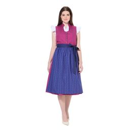 Ulla Popken Kleid in magnolienrot | Gr.: 56 - Normalgr&ouml;&szlig;e