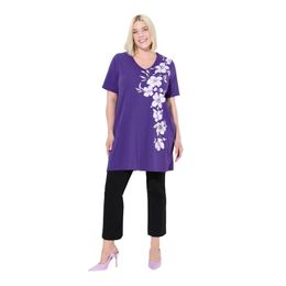 Ulla Popken Longshirt in lilie | Gr.: 46-48