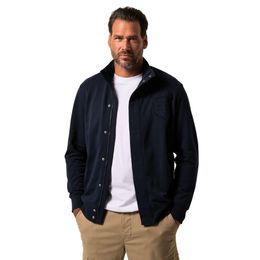 JP1880 Sweatjacke in navy blau | Gr.: 6XL