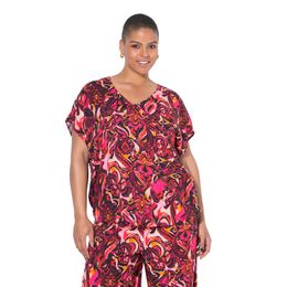 Studio Untold Bluse in beerenpink | Gr.: 46-48
