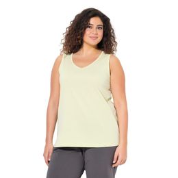 Ulla Popken Strick-Top in pistazie | Gr.: 46-48