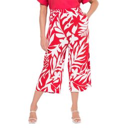Ulla Popken Culotte in neon rot | Gr.: 50-52