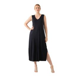 Ulla Popken figurbetontes Kleid in mitternachts blau | Gr.: 54-56