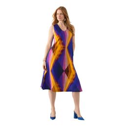 Ulla Popken Kleid in beere | Gr.: 46-48