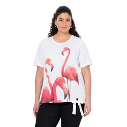 Ulla Popken Shirt in offwhite | Gr.: 62/64