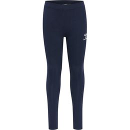 Hummel Leggings Hmlonze M&auml;dchen in BLACK IRIS | Gr.: 116