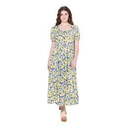 Ulla Popken Kleid in sonnengelb | Gr.: 50-52