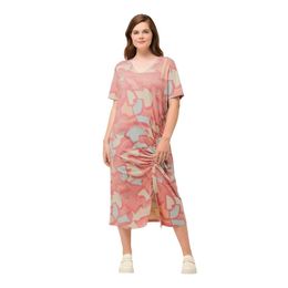 Ulla Popken Jerseykleid in zartes altrosa | Gr.: 42-44