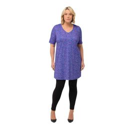 Ulla Popken Longshirt in tintenblau | Gr.: 58-60
