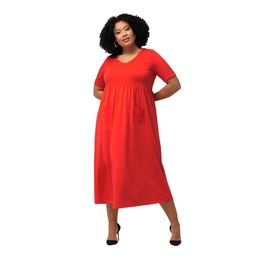 Ulla Popken Kleid in dunkelorange | Gr.: 50-52