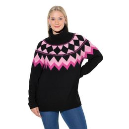 Ulla Popken Pullover in hellrosa | Gr.: 50-52