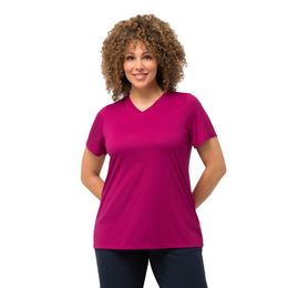 Ulla Popken Shirt in magenta | Gr.: 42-44