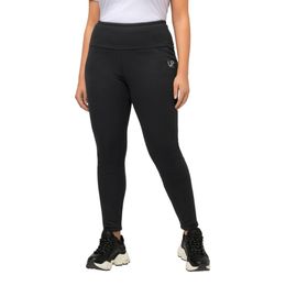 Ulla Popken Leggings in schwarz | Gr.: 42-44