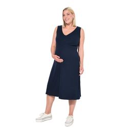 Ulla Popken Jerseykleid in marine | Gr.: 46-48
