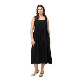 Ulla Popken Midikleid in schwarz | Gr.: 54-56