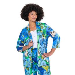 Angel of Style Blazer in hellt&uuml;rkis | Gr.: 56