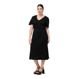 Ulla Popken Kleid in schwarz | Gr.: 62/64