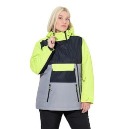 Ulla Popken Funktionsjacke in mausgrau | Gr.: 46-48