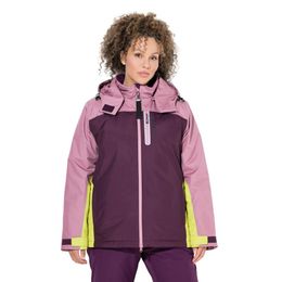 Ulla Popken Funktionsjacke in traubenrot | Gr.: 58-60