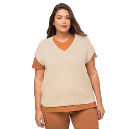 Ulla Popken Pullover in popcorn | Gr.: 46-48