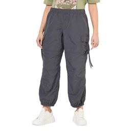 Ulla Popken Cargohose in graphitgrau | Gr.: 60 - Normalgr&ouml;&szlig;e
