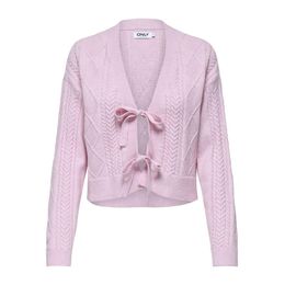 Only Strickjacke in Light Pink | Gr.: XL