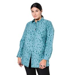 Studio Untold Bluse in hellpetrol | Gr.: 42-44