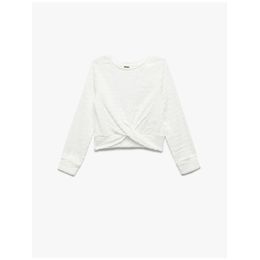KOTON BLUSE LS in Wei&szlig; | Gr.: 6-8 Jahre