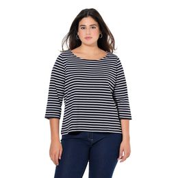 Ulla Popken Shirt in schwarz | Gr.: 62/64