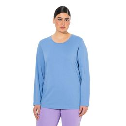 Ulla Popken Shirt in helle kornblume | Gr.: 46-48