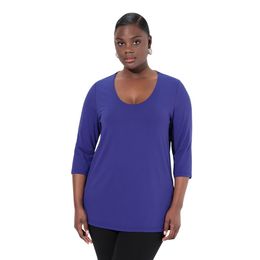 Ulla Popken Shirt in tintenblau | Gr.: 42-44