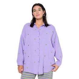 Studio Untold Hemdbluse in lila | Gr.: 46-48