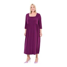 Ulla Popken Kleid in pflaume | Gr.: 58-60