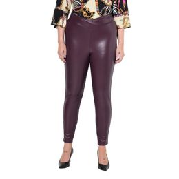 MIAMODA Leggings in aubergine | Gr.: 52