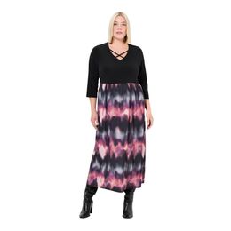 Ulla Popken Kleid in schwarz | Gr.: 58-60