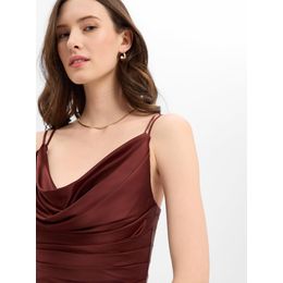 Marie Lund Abendkleid Damen Gr&ouml;&szlig;e 34 schoko Winterkleid