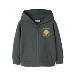 name it Zip-Up Hoodie 'NMMVoltinus' boy Grey size 104