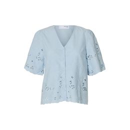 Selected Bluse Damen Gr&ouml;&szlig;e XL blau