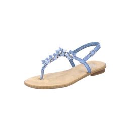 Rieker Zehentrenner Damen Gr&ouml;&szlig;e 36 blau