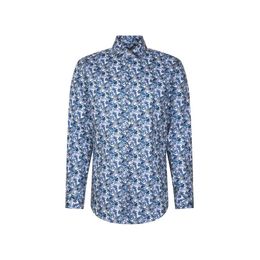 Seidensticker Button Up Shirt 'Schwarze Rose ' male Blue size 43