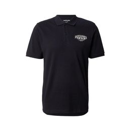 Jack & Jones JACK & JONES Poloshirt 'JJMAKOTO' Herren Gr&ouml;&szlig;e XS schwarz / wei&szlig;