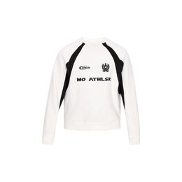 Mo Athlsr Sweatshirt male White size S