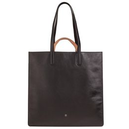DuDu Shopper Damen Gr&ouml;&szlig;e One Size hellbraun / dunkelbraun